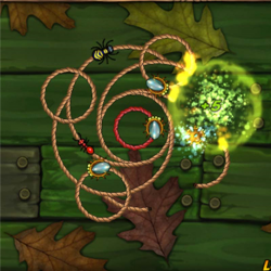 Burn the Rope – Big Blue Bubble