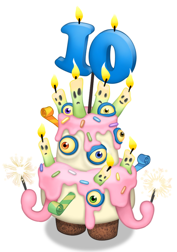Celebrating 10 years of My Singing Monsters! – Big Blue Bubble