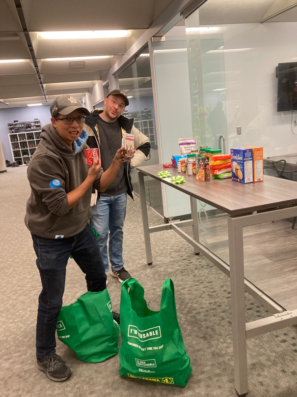 February Food Drive Challenge – Big Blue Bubble